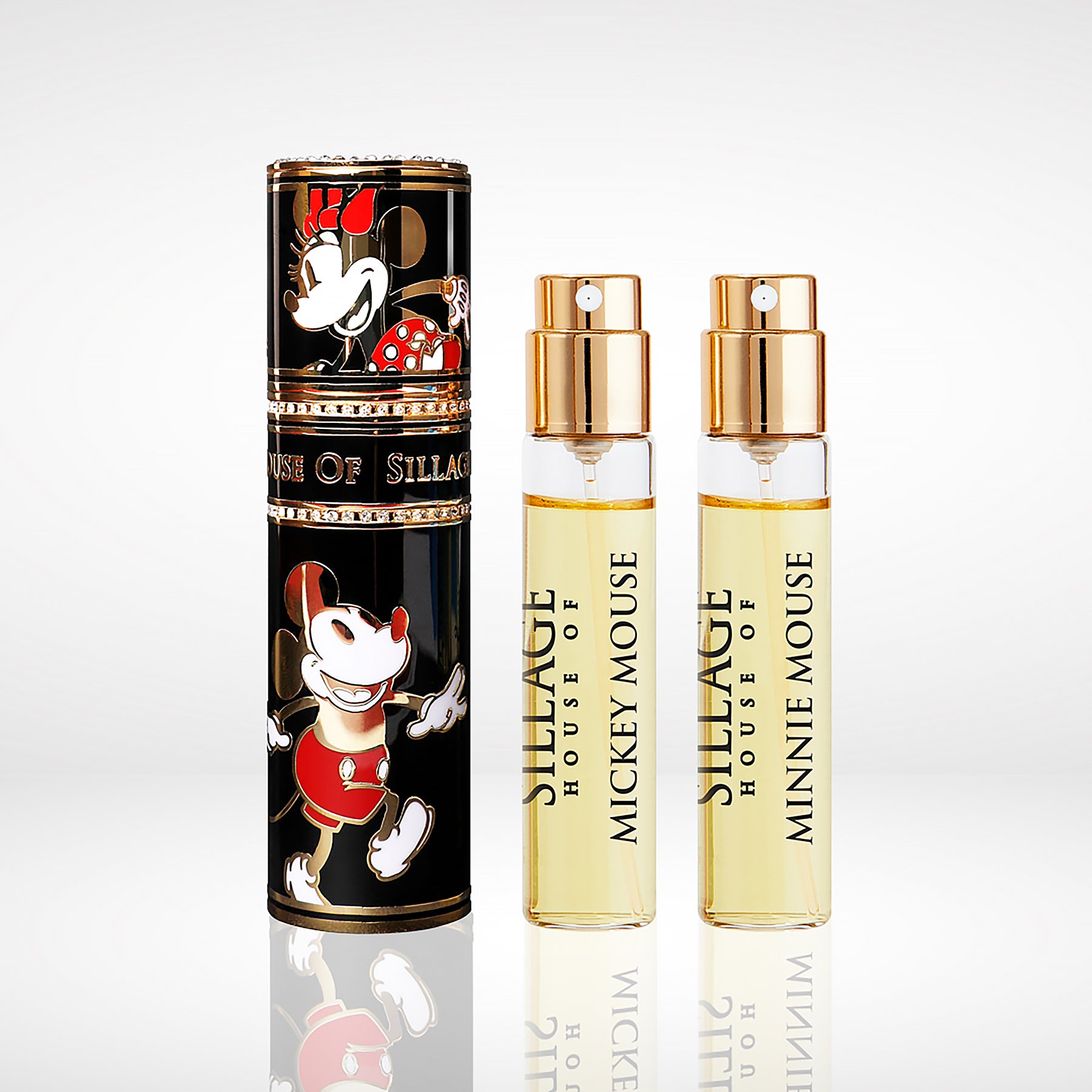 House of Sillage Mickey Mouse & Minnie Mouse Travel Perfume Sprays