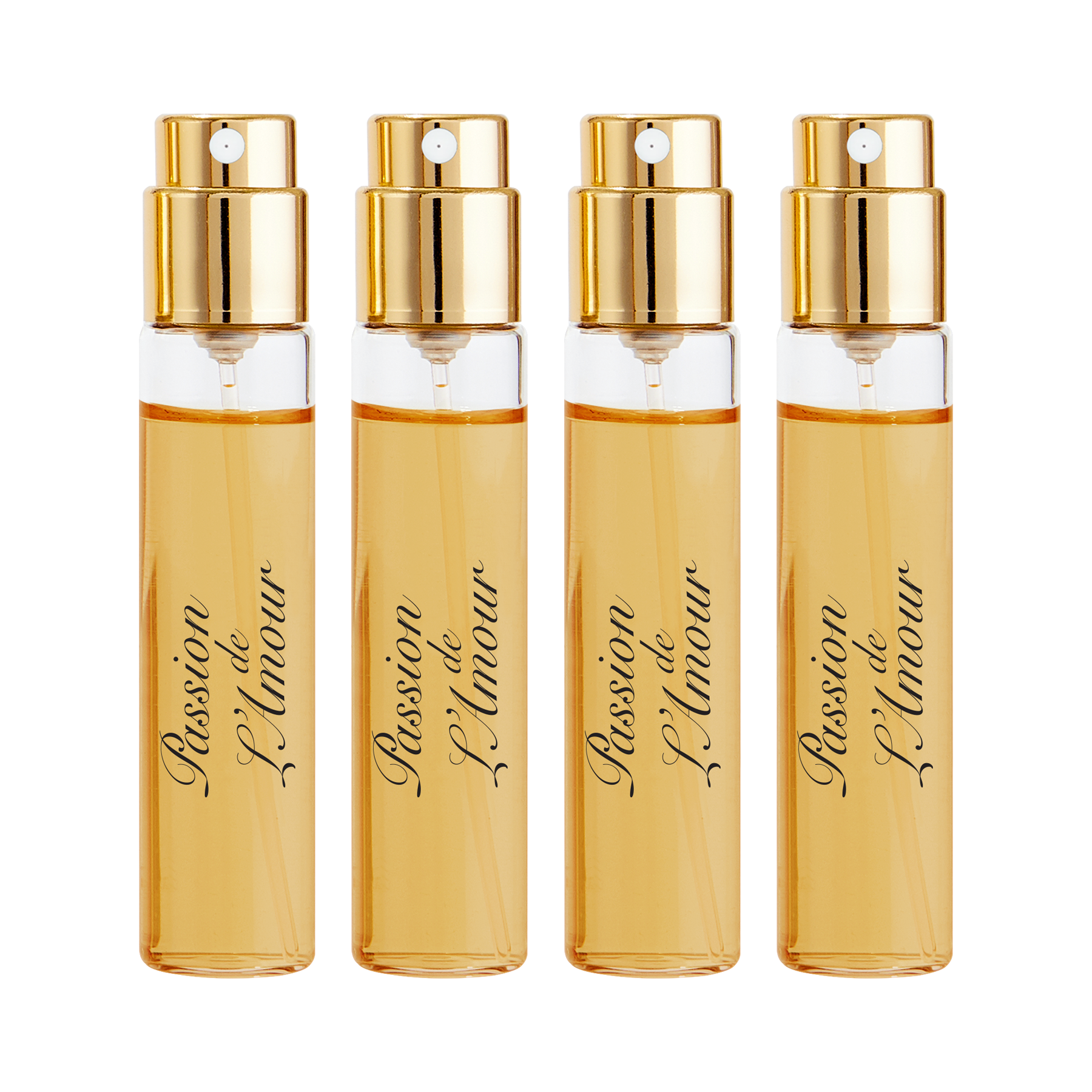 Signature Collection Gold Parfum Travel Spray Refill Quad Set | House ...